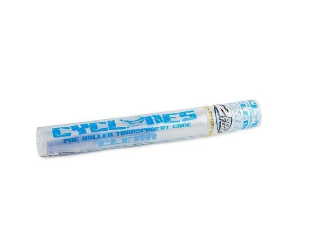 Cyclone Clear Pre-rolled Wraps - Glass Patriots