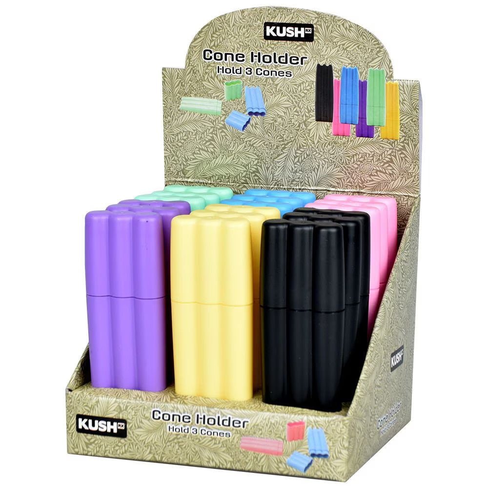 3 Cone Storage Case - Glass Patriots