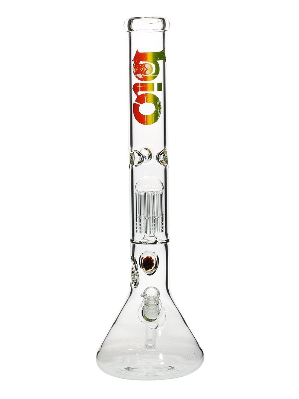 BIO Tree Perc Beaker w/Marble - Glass Patriots