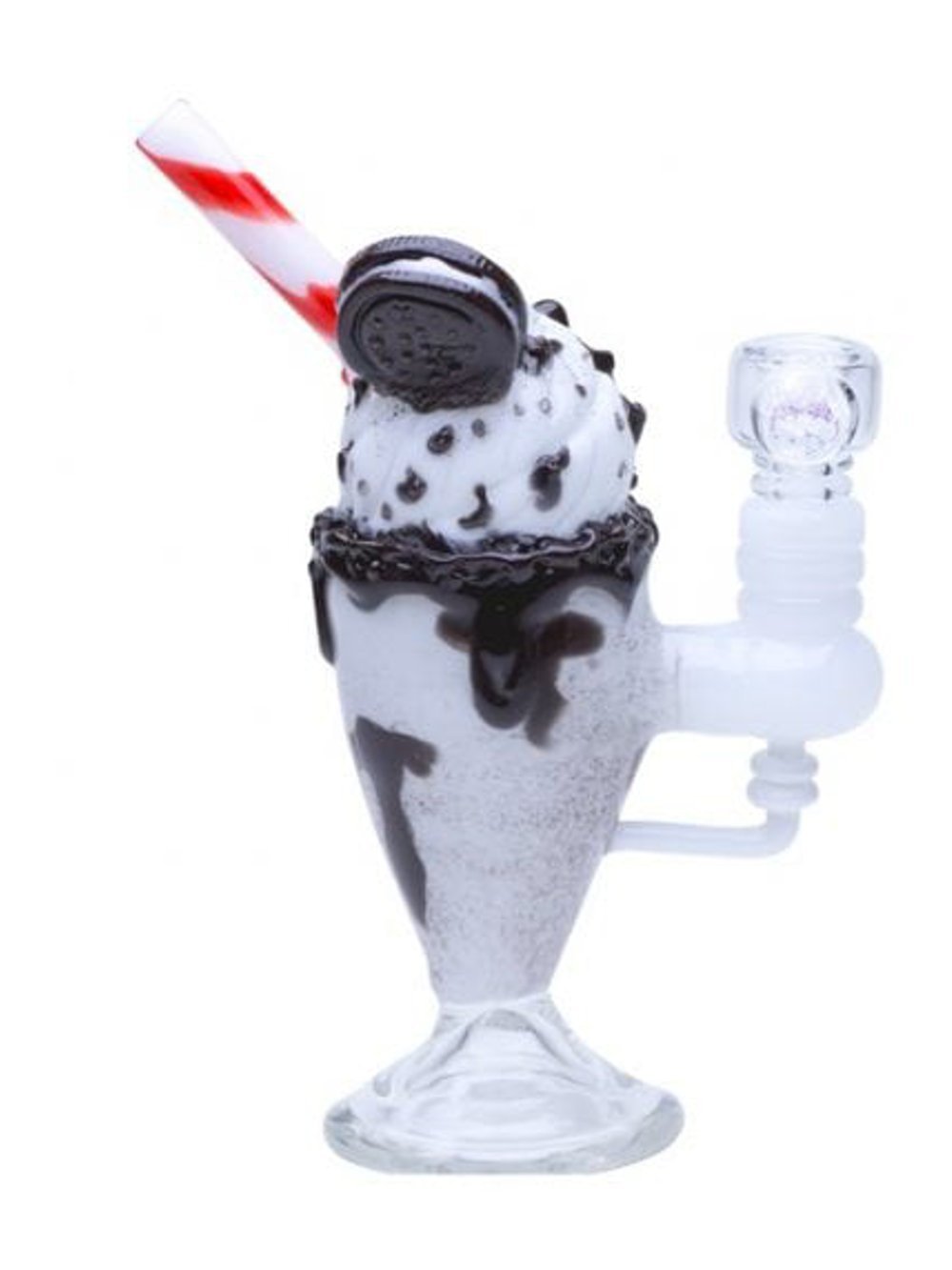 Chocolate Cookie Sundae Float - Glass Patriots