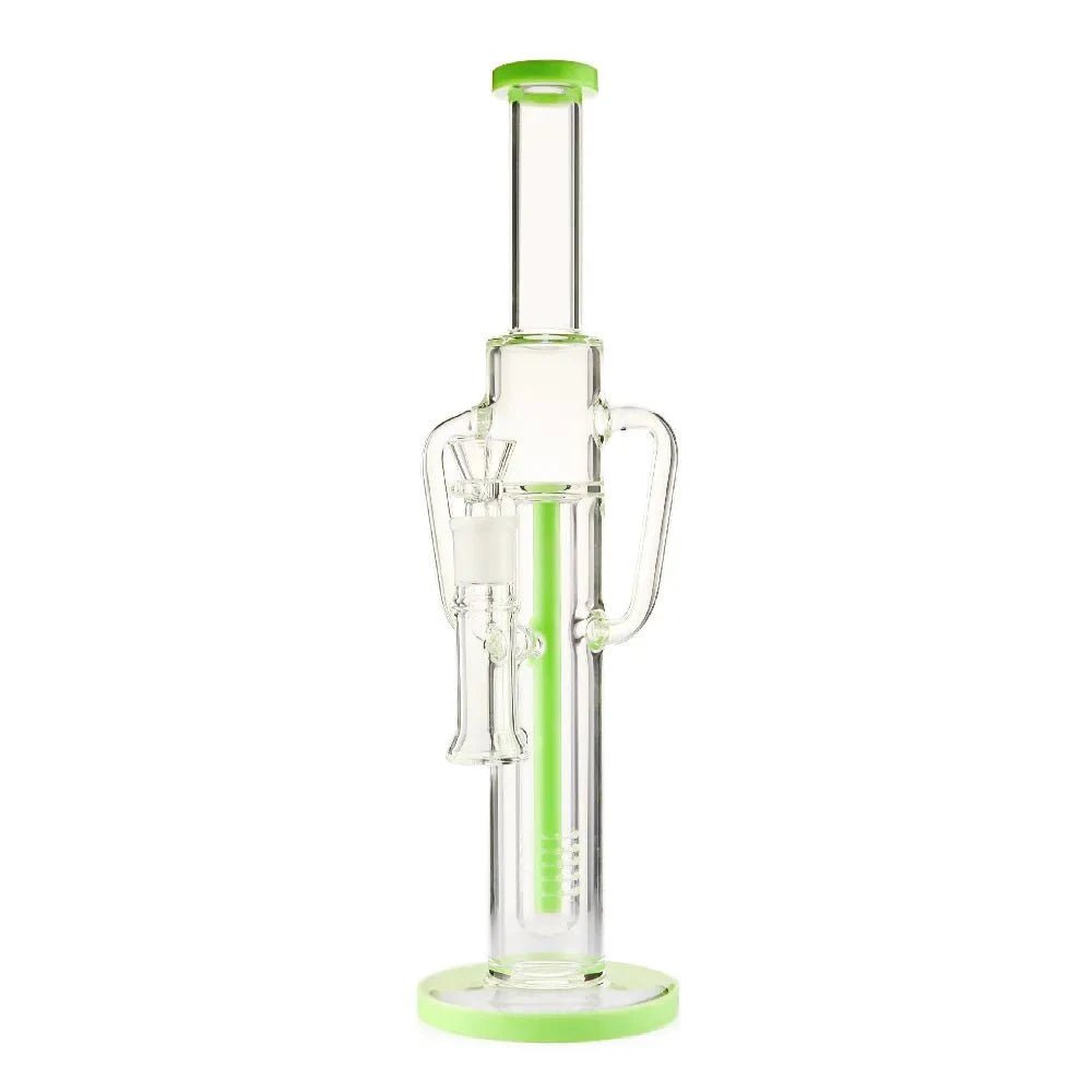 Inline Recycler Water Pipe - Glass Patriots