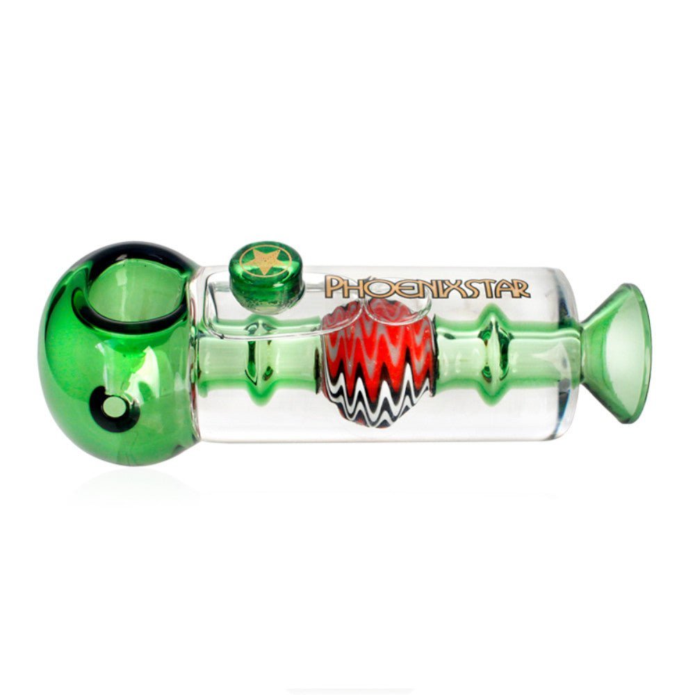 Freezable Wig Wag Pipe - Glass Patriots
