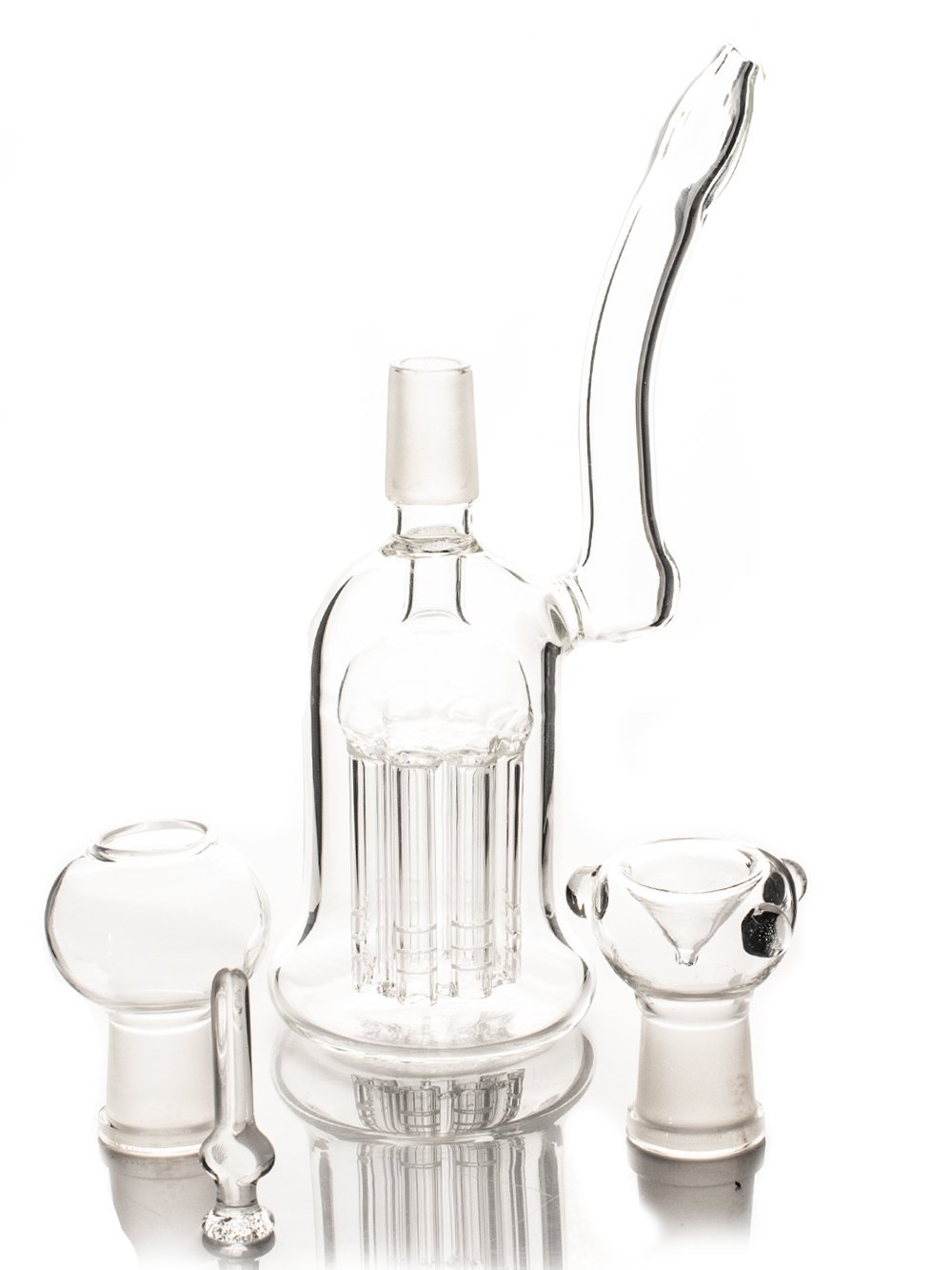 Dual Function Oil Rig Glass Bong E2 - Glass Patriots