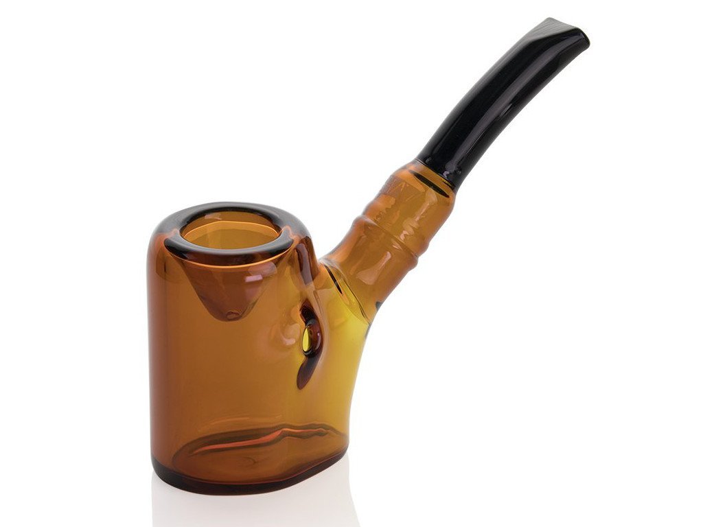 Grav Sitter Sherlock Pipe - Glass Patriots
