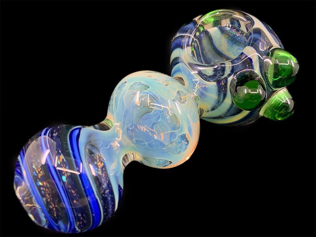 Dual Dichroic Pipe - Glass Patriots
