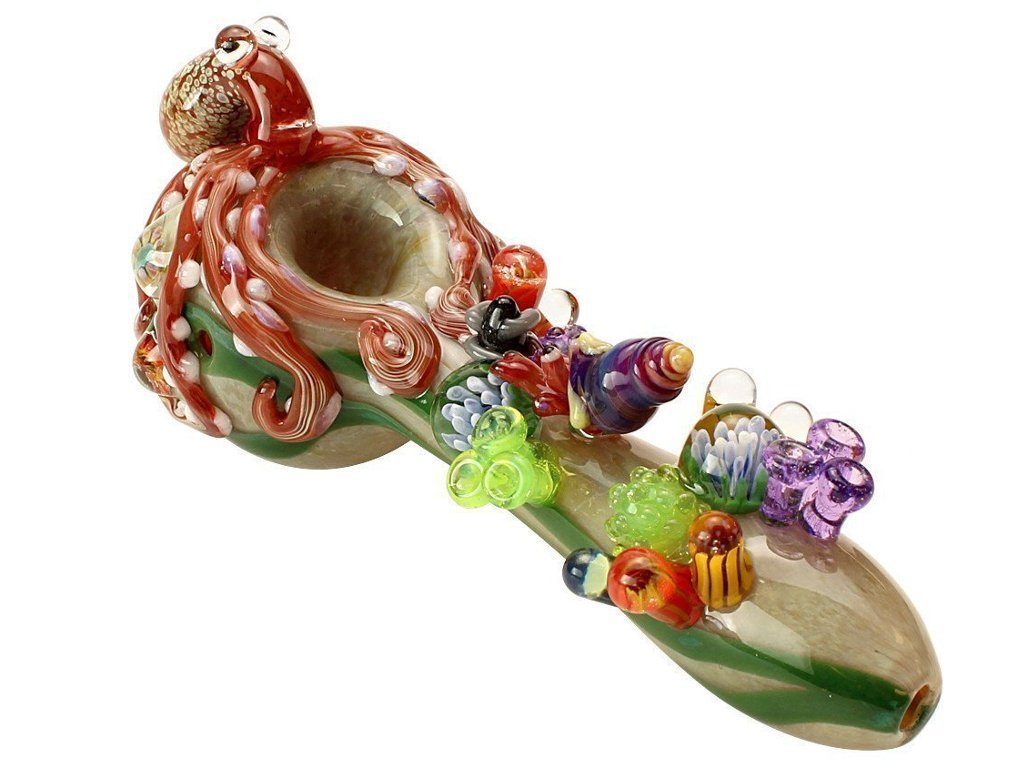 Empire Glassworks Finding Kraken Pipe - Glass Patriots