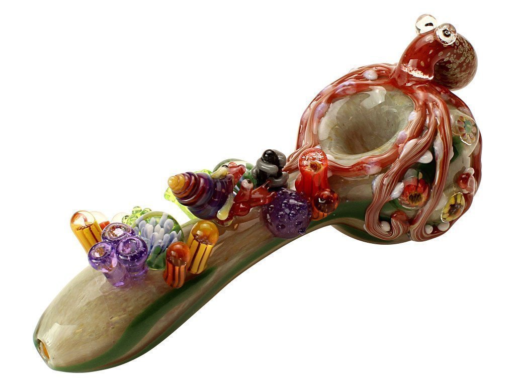 Empire Glassworks Finding Kraken Pipe - Glass Patriots