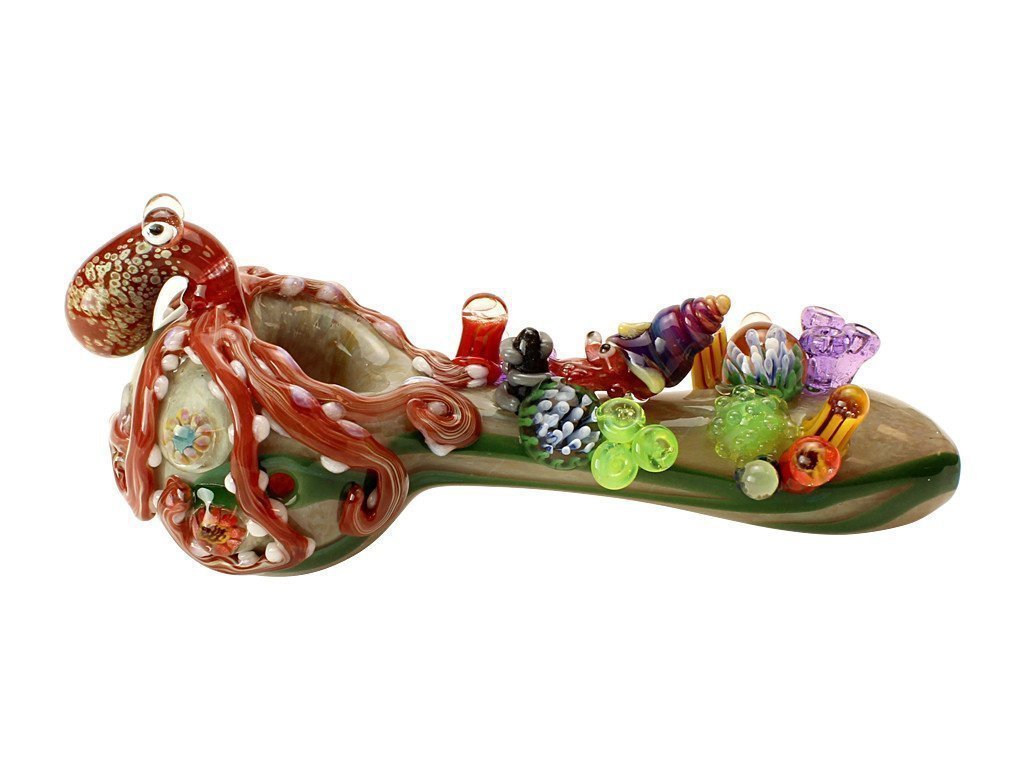 Empire Glassworks Finding Kraken Pipe - Glass Patriots