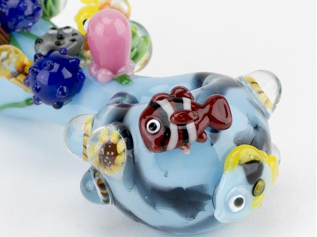 Great Barrier Reef Pipe - Glass Patriots
