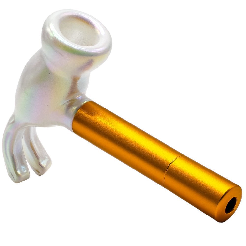 Metal Hammer Pipe - Glass Patriots