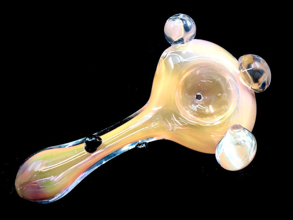 Gold Nugget Pipe - Glass Patriots