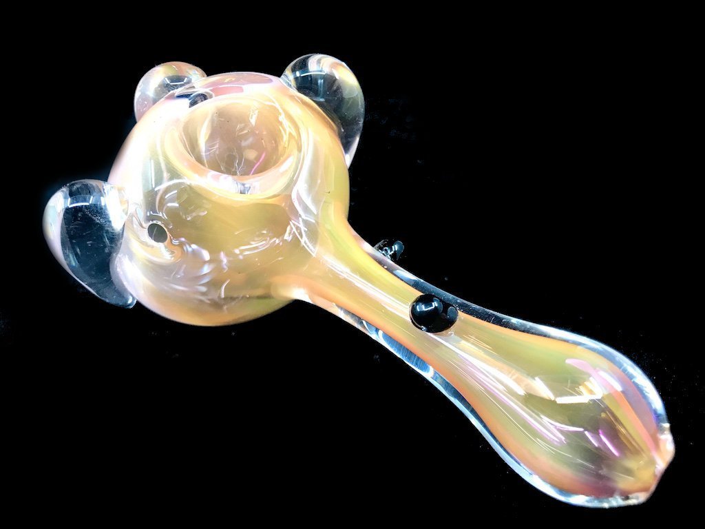 Gold Nugget Pipe - Glass Patriots