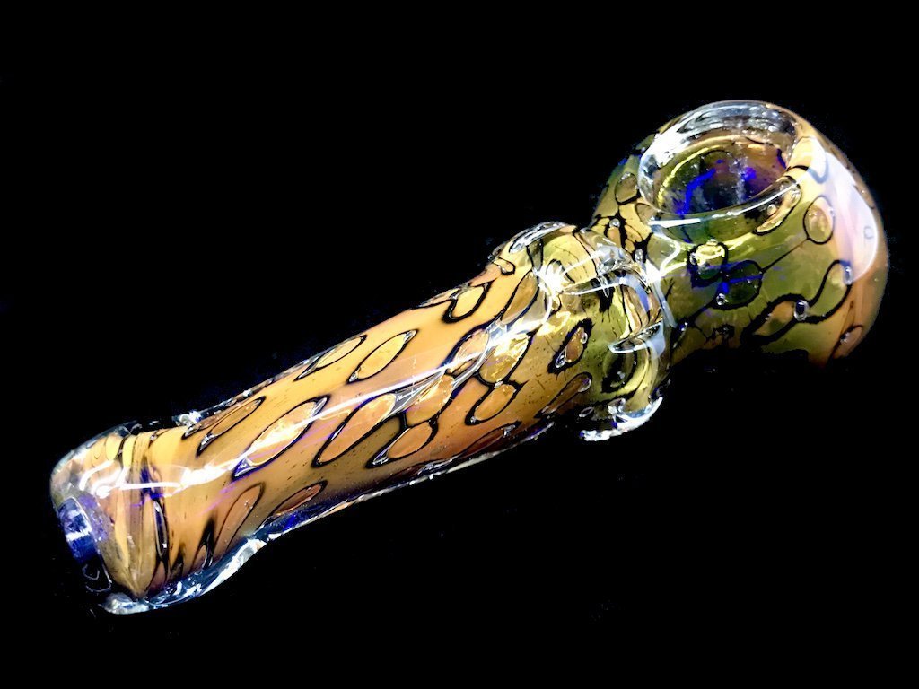 Golden Chill Pipe - Glass Patriots