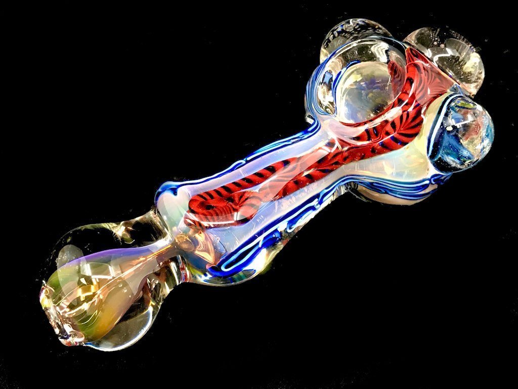 Heavy Marble Pipe - Glass Patriots