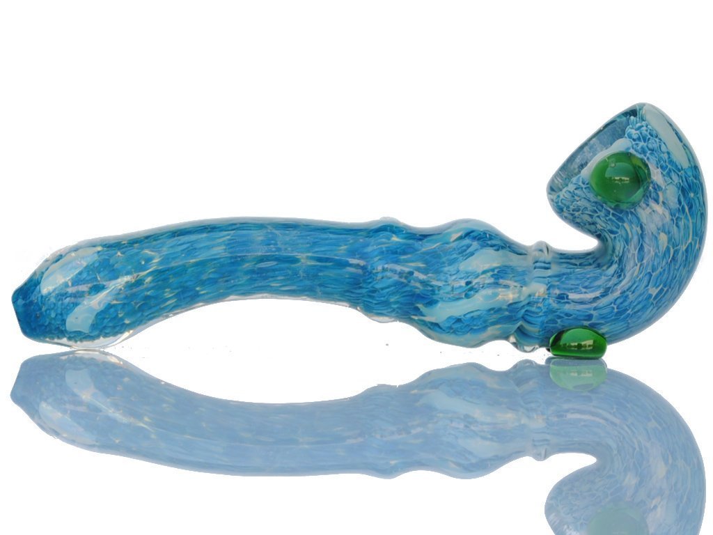 Inside Out Blue Sherlock Pipe - Glass Patriots
