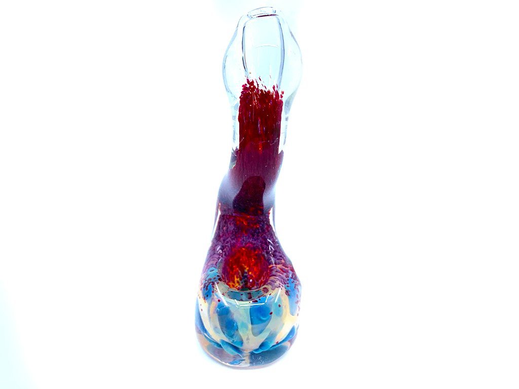 Standing Purple Pipe - Glass Patriots