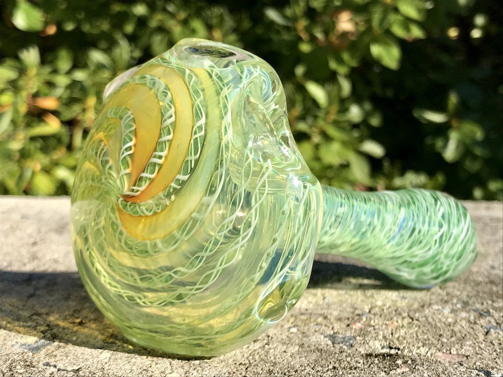 Triple Bowl Party Pipe - Glass Patriots