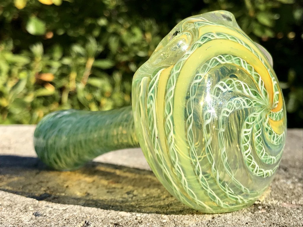 Triple Bowl Party Pipe - Glass Patriots