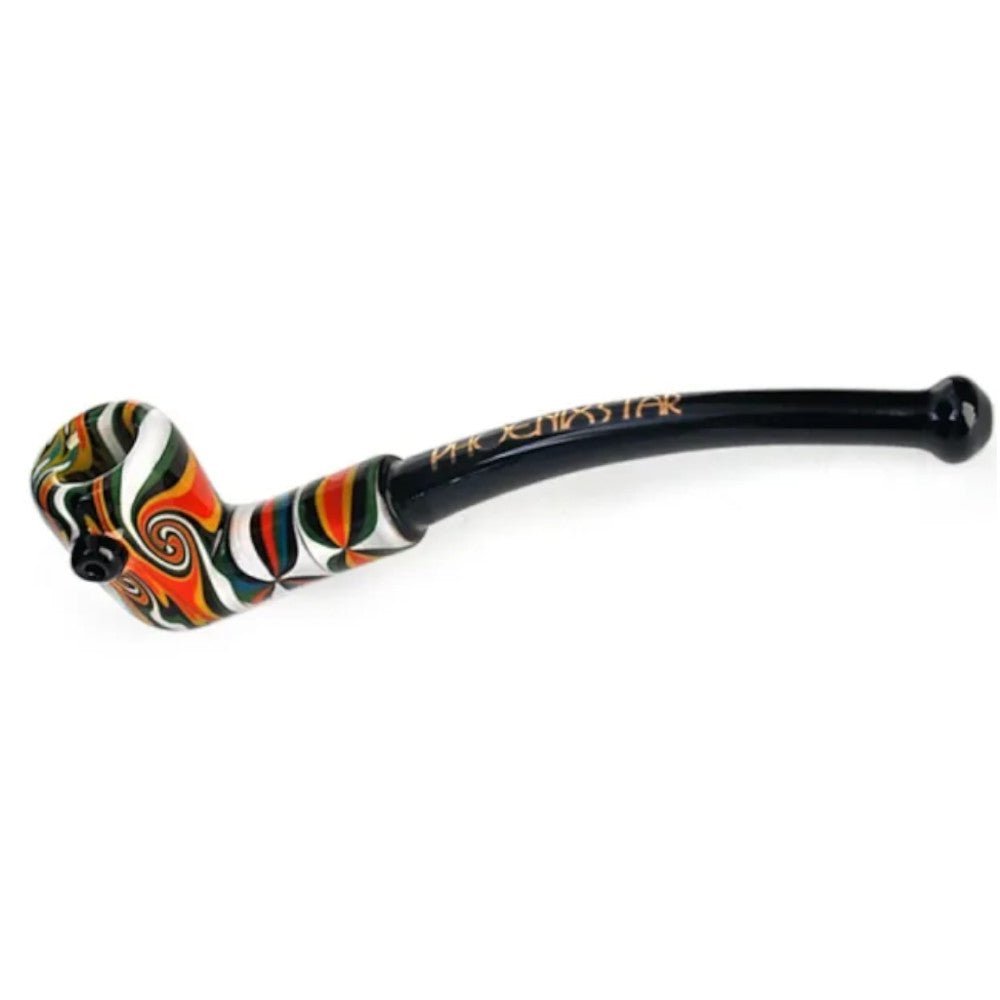 Wig Wag Sherlock Pipe - Glass Patriots